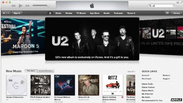 Apple releases U2 album removal tool - BBC News