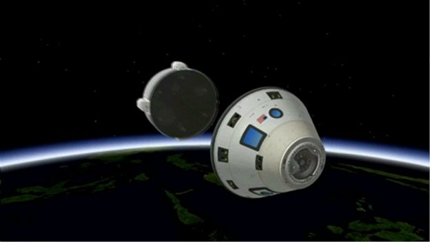 Nasa’s Orion deep space capsule launches - BBC News