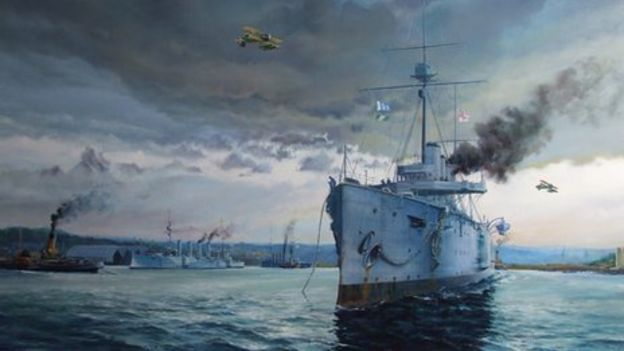 Last WW1 Gallipoli ship HMS M33 to open to public - BBC News