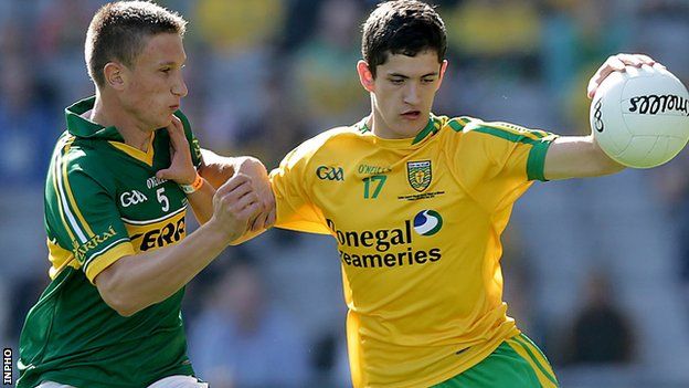 All-Ireland MFC final: Kerry 0-17 1-10 Donegal - BBC Sport