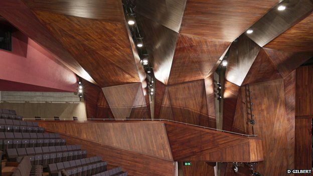 Lyric theatre, Belfast: Married architects get top award - BBC News