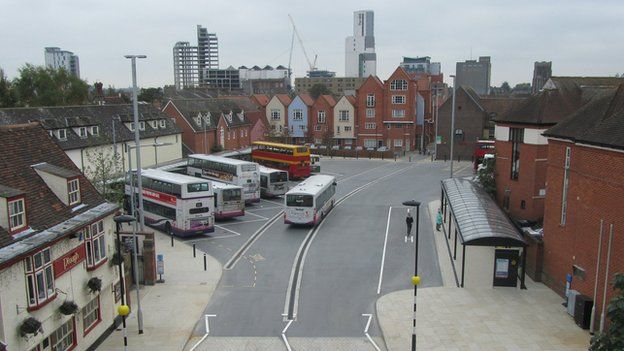 Bus sign problems in Ipswich and Lowestoft to be tackled - BBC News