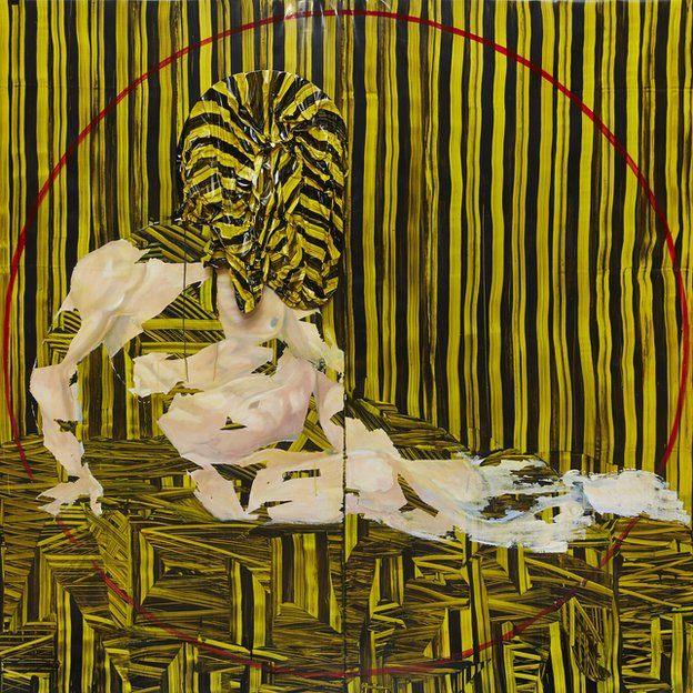 Threadneedle Prize: Tina Jenkins wins £20,000 award - BBC News