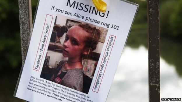 Missing for a month: Alice Gross, but who are the others? - BBC News