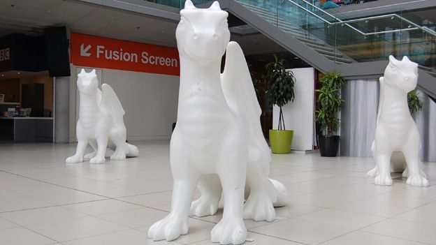 Go Go Dragon statues revealed ahead of 2015 art trail - BBC News