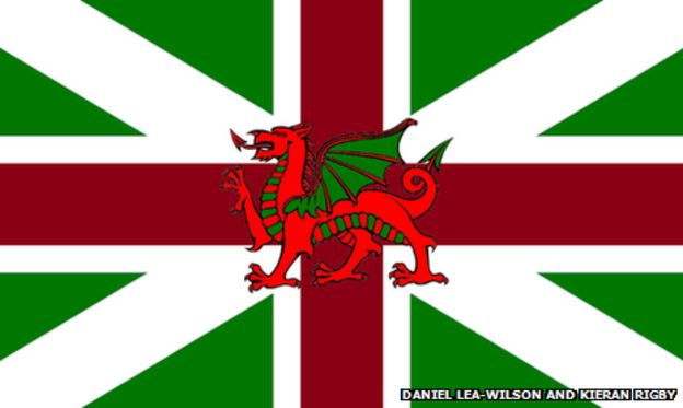 Poll asks if Welsh element to Union flag idea is a flyer - BBC News