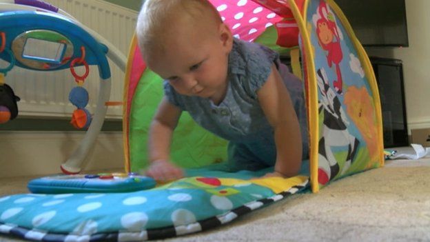 'Abuse' row over baby's Mongolian blue spot birthmark - BBC News