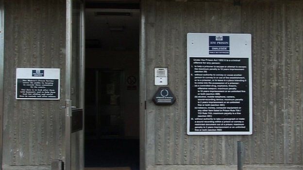 Prison officer 'stabbed' at Swaleside jail - BBC News