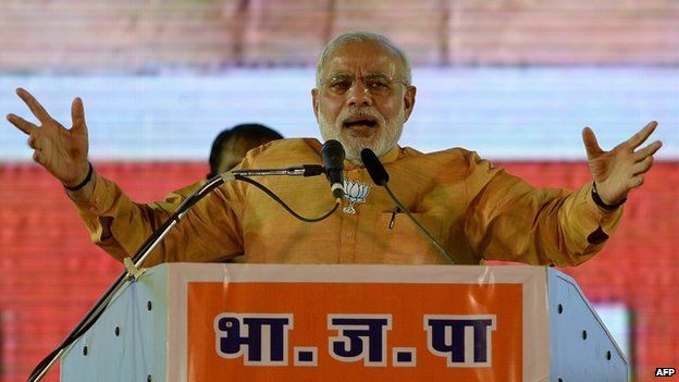 Indian media: PM Modi's 'prestige' at stake in state polls - BBC News