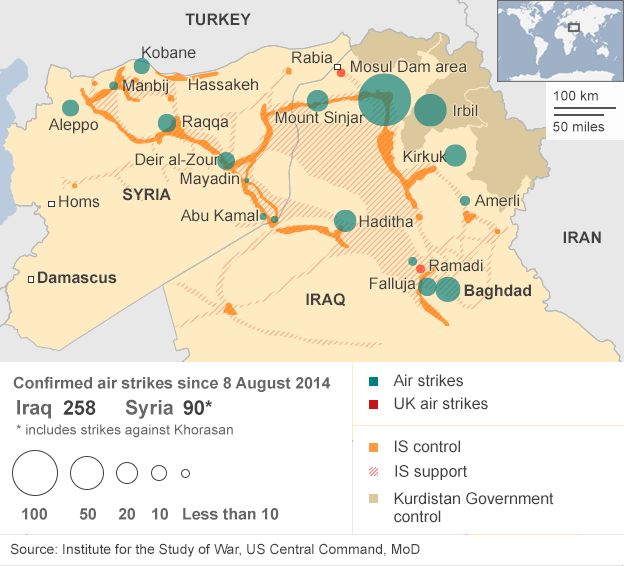 Kobane: Civilians flee IS street-to-street fighting - BBC News