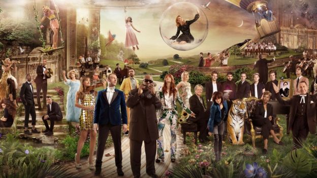 BBC Music video: The full cast of stars - in pictures - BBC News