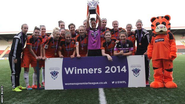 Glasgow City lift SWPL trophy for eighth year in a row - BBC Sport