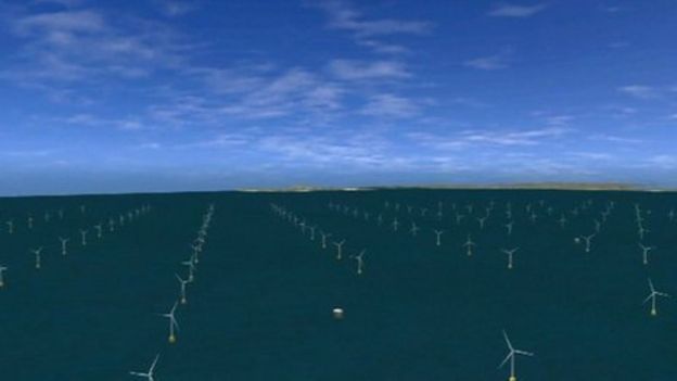 Navitus Bay wind farm: Issues debated at public meeting - BBC News