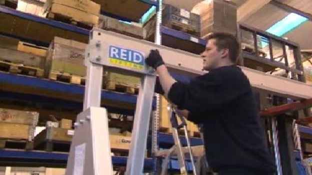 Chepstow's Reid Lifting unveils £3.8m expansion - BBC News