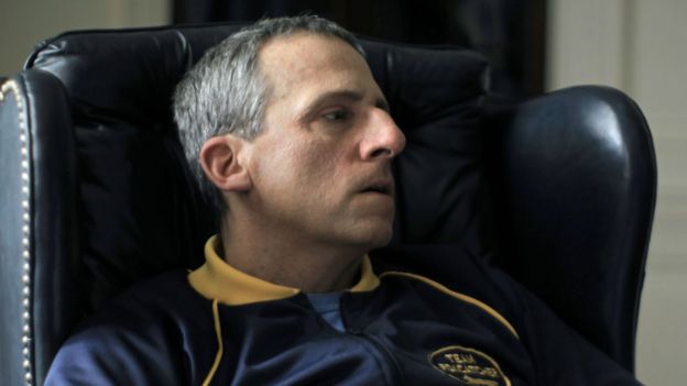 Steve Carell goes ringside for 'challenging' Foxcatcher - BBC News