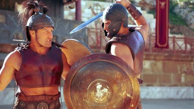 Gladiators were 'mostly vegetarian' - BBC News