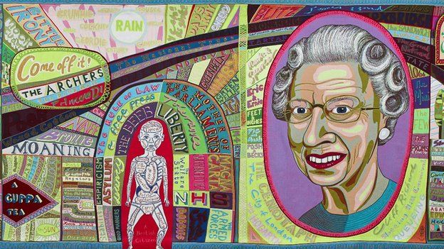 Grayson Perry's dresses really are works of art in new exhibition - BBC ...