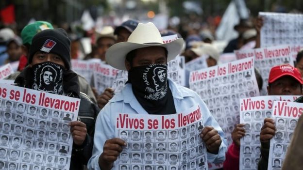 Mexico gang members 'admit killing missing students' - BBC News