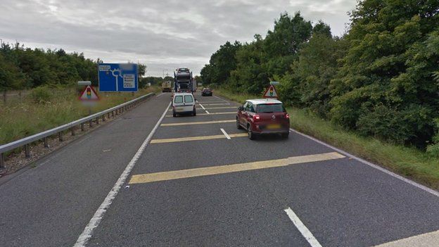 Swindon £11.5m M4 roundabout project begins - BBC News