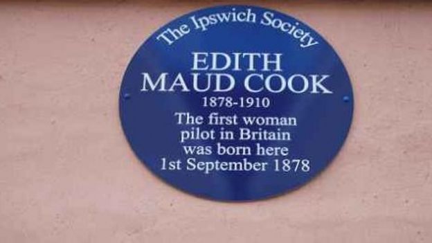 Edith Cook: Plans on show in Ipswich for Britain's first female pilot ...
