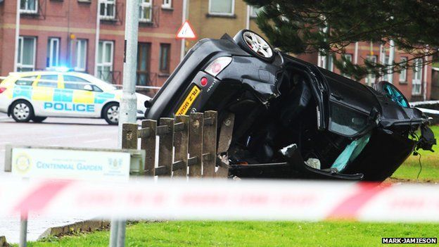 Craig McCook dies 12 days after Coleraine car crash - BBC News