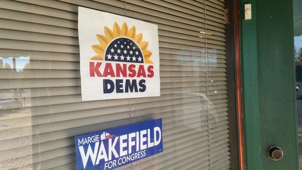 In Kansas, Democrats looking to pounce - BBC News