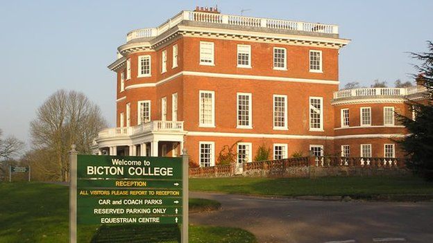 Struggling Bicton agricultural college merges - BBC News