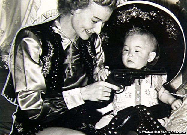 Florence Shufflebottom: Staring at life down the barrel of a gun - BBC News