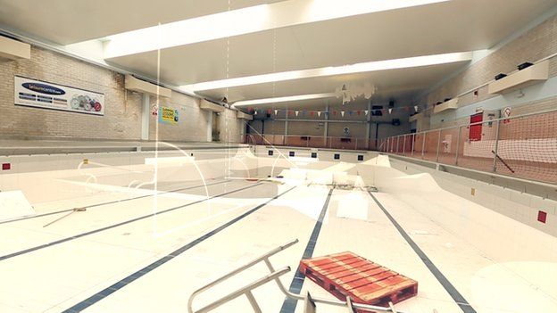 Bishopsworth pool to be transformed into indoor skatepark - BBC News