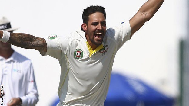 ICC awards: Mitchell Johnson wins top two accolades - BBC Sport