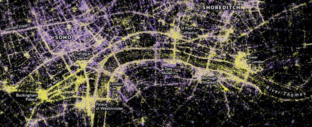 12 data maps that sum up London - BBC News
