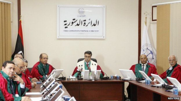 Libya supreme court 'invalidates' elected parliament - BBC News