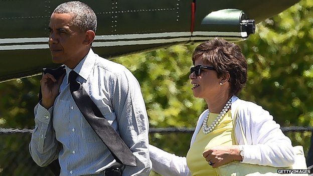 Long knives for Obama's confidante - BBC News
