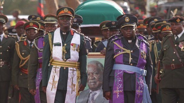 Zambia President Michael Sata: State funeral held - BBC News
