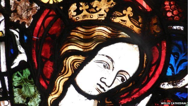 Wells Cathedral's Jesse window project completed - BBC News