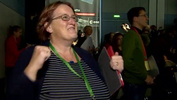 Philae comet professor: I'd compare this with the joy of having our son ...