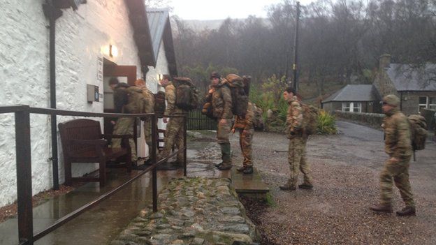 Body was that of missing marine Luke Ireland - BBC News