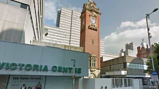 Victoria Centre work leads to accommodation help over noise - BBC News