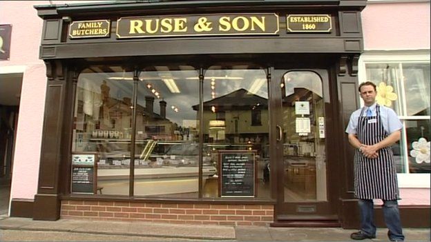 Butcher Oliver Ruse and wife Deborah found dead in Suffolk - BBC News