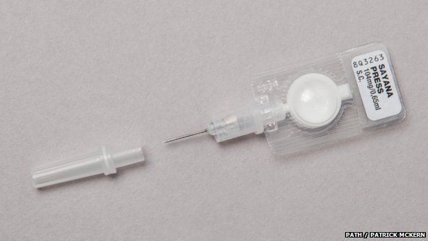 The one dollar contraceptive set to make family planning easier - BBC News