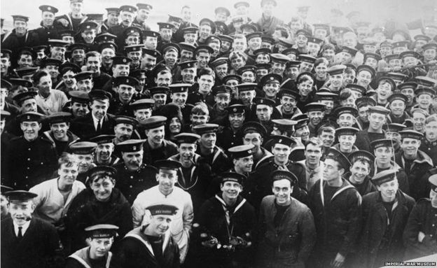 The day the entire German fleet surrendered - BBC News