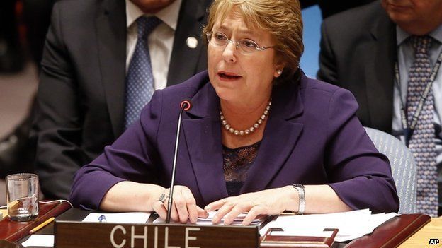 Chile colonels jailed for torturing President Bachelet's father - BBC News