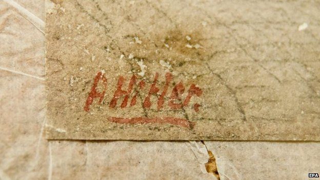 'Hitler' painting fetches $161,000 at Nuremberg auction - BBC News