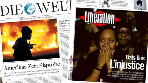 Ferguson a stark reminder of US human rights issues - media - BBC News