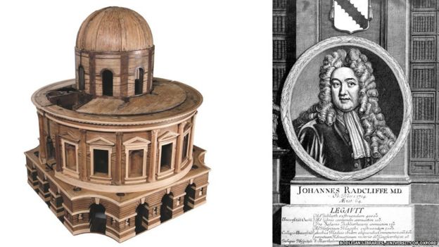 John Radcliffe's Oxford legacy captured by exhibition - BBC News