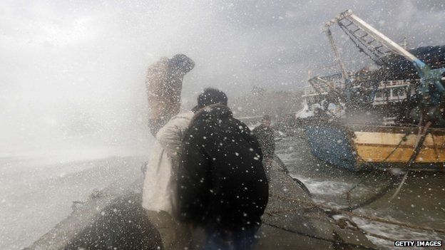 State of emergency declared in Gaza after winter storms - BBC News