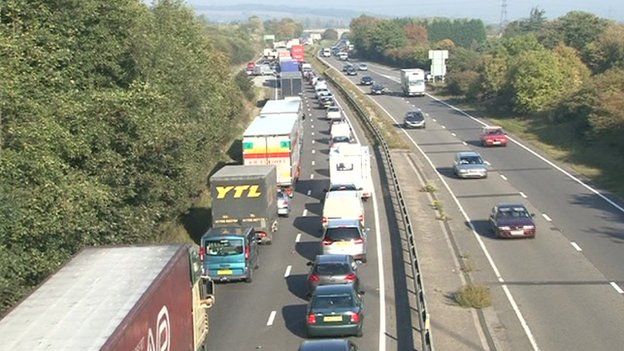 £50m of investment on way for A34 in Oxfordshire - BBC News