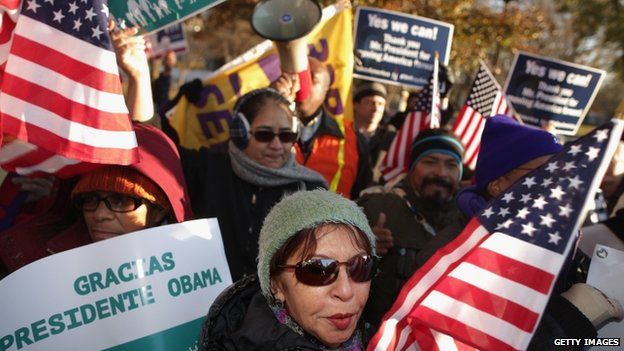 The immigrants left behind by Obama's executive action - BBC News