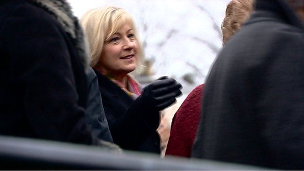 Funeral for football broadcaster Arthur Montford - BBC News