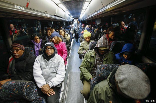 Washington march: Civil rights protest over US police killings - BBC News